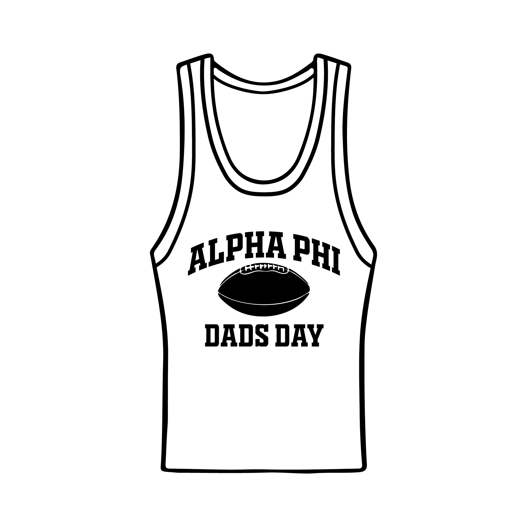 Purdue University x Alpha Phi 'Dads Day 2025' Tank Top – Chapter ...