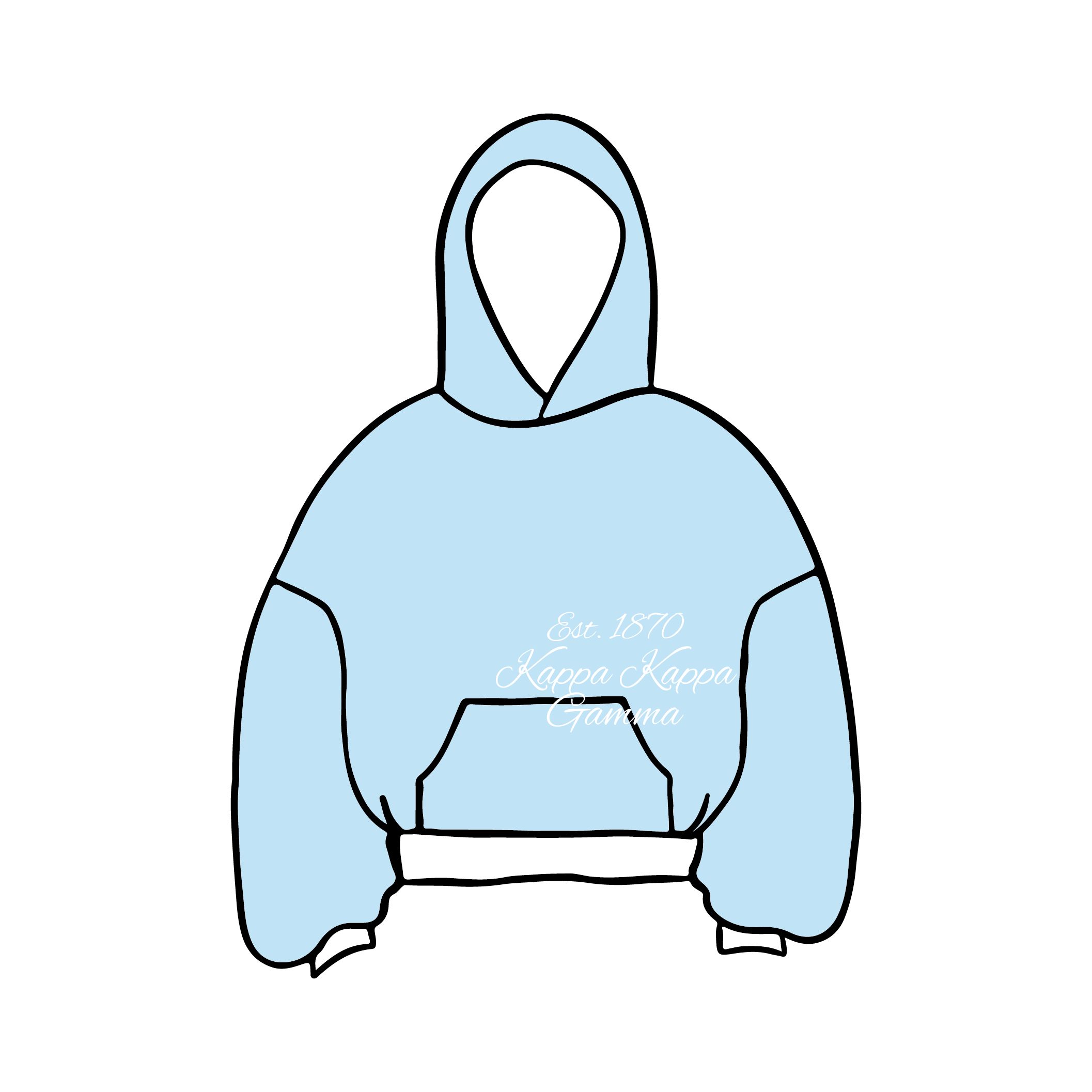 University of Missouri x Kappa Kappa Gamma 'General Merch 2025' Hoodie ...